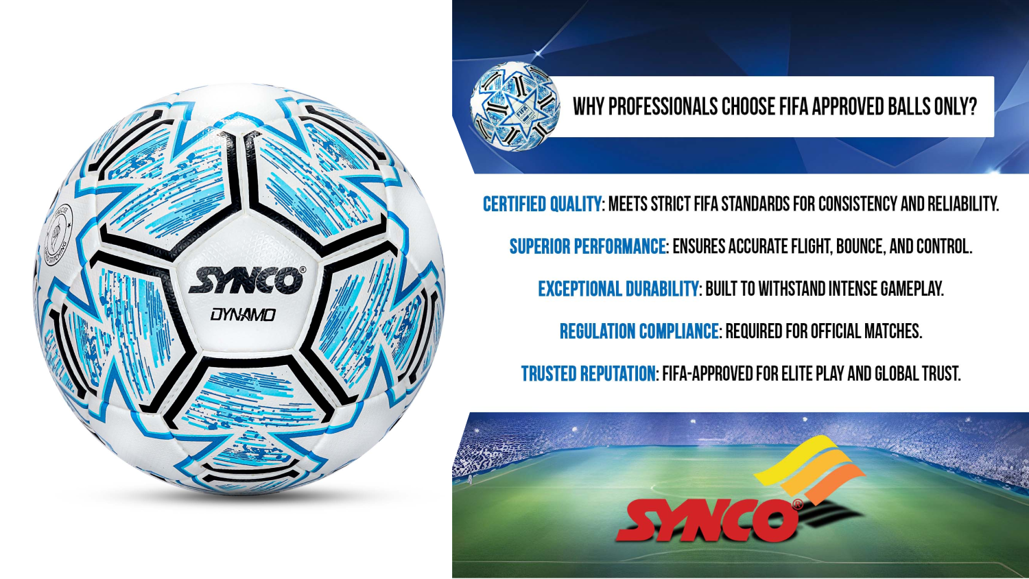 Unleash the Game with Synco Dynamo Football – Synco Sports