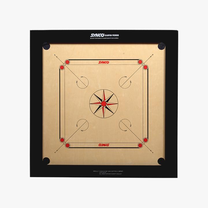 Buy Synco Champion Premium Full size Carrom Board Online – Synco Sports